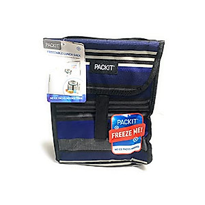 PackIt Freezable (Green Camo) Lunch Bag, One Size