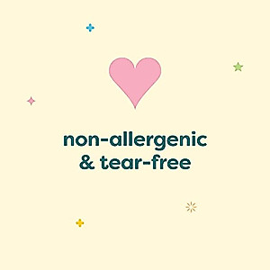 Babyganics Baby Shampoo + Body Wash Pump Bottle, Chamomile Verbena, Non-Allergenic and Tear-Free, 16 Fl Oz (Pack of 3), Packaging May Vary