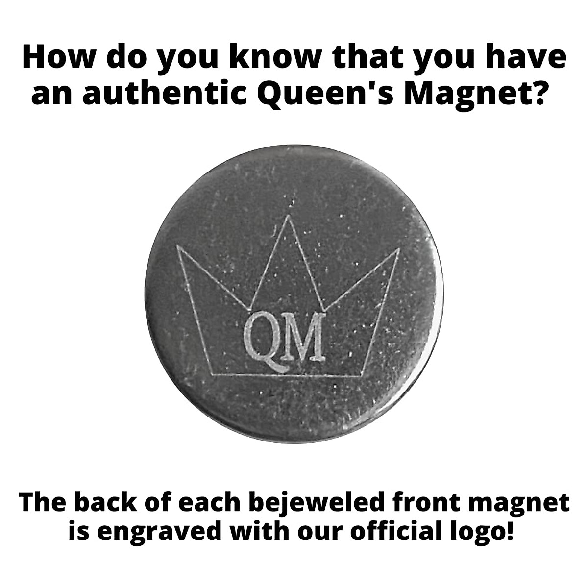 Clear Crystal from Swarovski Magnet Accessory Luxury Designer Pageant Pin Magnetic Brooch