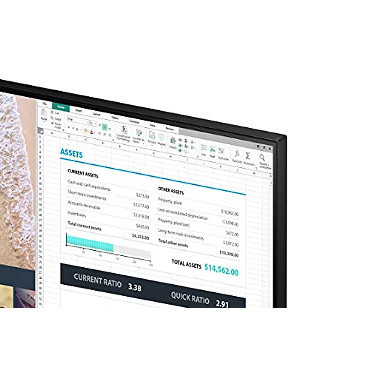 SAMSUNG M5 Series 24-Inch FHD 1080p Smart Monitor & Streaming TV (Tuner-Free), Netflix, HBO, Prime Video, & More, Apple Airplay, Built-in Speakers, Remote Included (LS24AM506NNXZA)