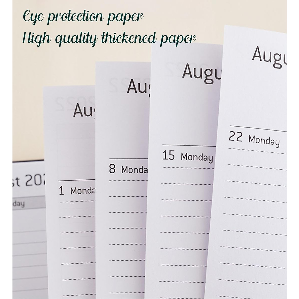 2024 Planner - Weekly & Monthly Planner with Tabs, 8.2'' x 6.2'', 12-Months Planner with Monthly Tabs, Twin-Wire Biding, Holidays, Notes Pages, Back Pocket - Floral