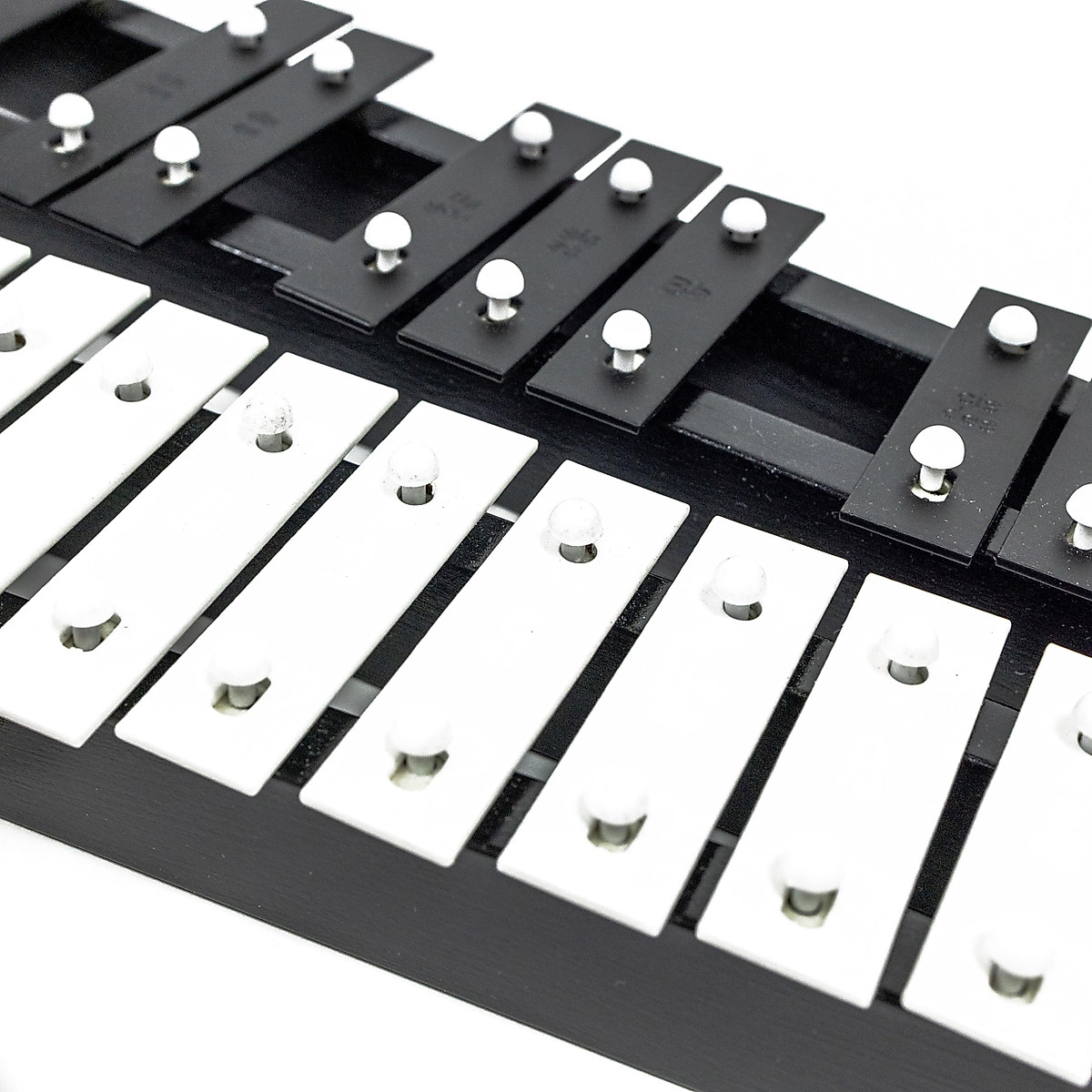 Professional Wooden Soprano Full Size Glockenspiel Xylophone with 27 Metal Keys for Adults & Kids - Includes 2 Wooden Beaters