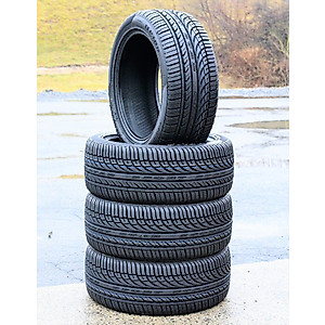 Set of 4 (FOUR) Fullway HP108 All-Season Passenger Car Performance Radial Tires-225/50R16 225/50/16 225/50-16 92V Load Range SL 4-Ply BSW Black Side Wall UTQG 380AA