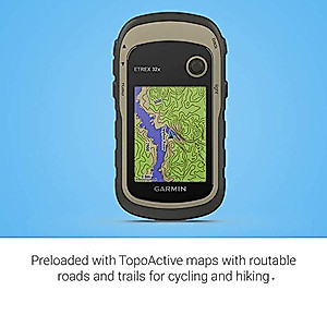 Garmin eTrex 32x, Rugged Handheld GPS Navigator (Renewed)