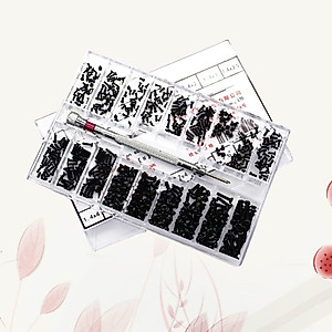 POPETPOP 18 Screw Lapdesk Kit Laptop Stand Computer Laptops Miniature Carbon Small Laptop 2cm Specification Flat Countersunk Head Short Hair Combination