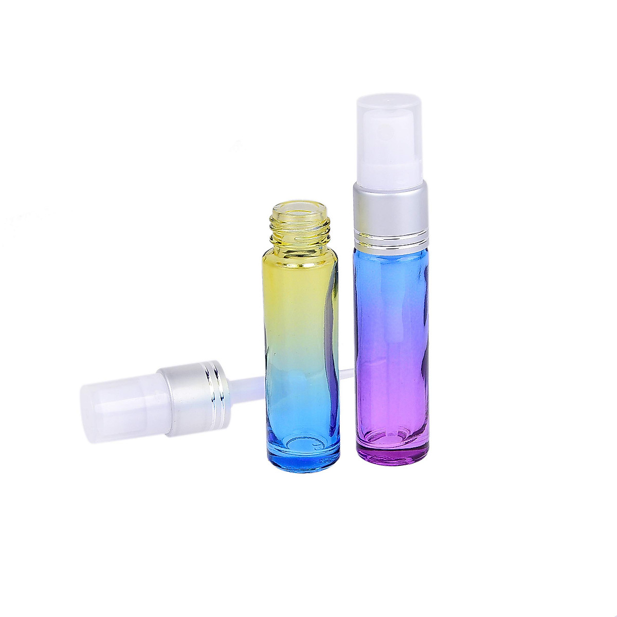 Kare & Kind Essential Oil Bottle Kit - 8x Essential Oil Bottle (0.35 oz - 10 ml), 8x Roller Ball Cap, 3x Fine Mist Sprayer, 1x Tool for Opening Bottles, 78x Label, 2x Mini Dropper, 2x Mini Funnel
