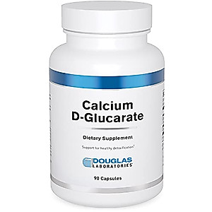 Douglas Laboratories Calcium-D-Glucarate (500 mg.) | Support Against Environmental Toxins and Excess Steroid Hormones | 90 Capsules