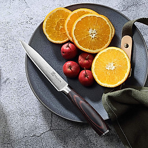 PAUDIN Chef Knife, Kitchen Utility Knife and Paring Knife
