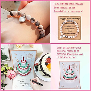 21st Birthday Gifts For Her Women, 21 Year Old Birthday Gifts For Women, Happy 21st Birthday Basket Gifts Box for Best Friends Female Daughter Sister Girlfriend Coworker Bestie Women Birthday Unique