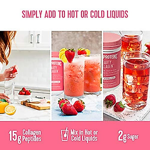 Vital Proteins Collagen Peptides Powder Unflavored 9.33 OZ+Beauty Collagen 9.6oz