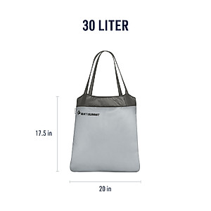 Sea to Summit Ultra-Sil Reusable Shopping Bag, HighRise Grey