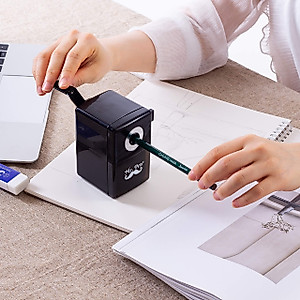 Mr. Pen- Manual Pencil Sharpener, Pencil Sharpener, Desk Pencil Sharpener, Pencil Sharpener for Colored Pencils, Pencil Sharpener Manual, Pencil Sharpener for Kids, Pencil Sharpener Handheld.