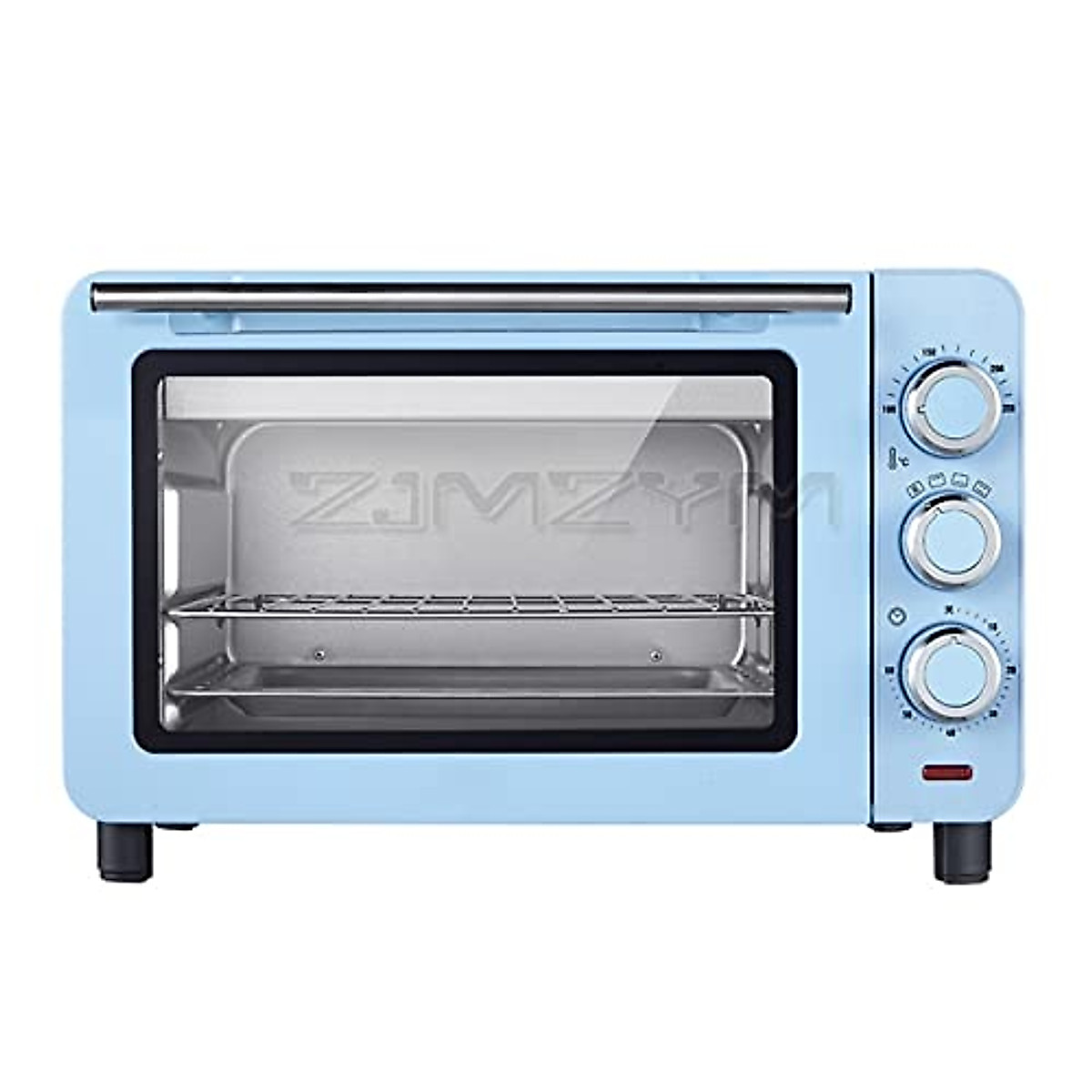 SUSOSU Microwave Oven 15L Electric Oven Household Baking Small Mini Oven Multifunctional Baking Oven with 60min Timing Adjustable Temperature 1200W (Color : Blue)
