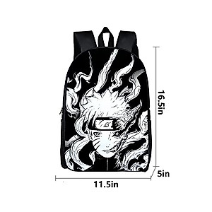 Ndw Unisex Anime Backpack 3d Printing Cosplay Casual Daypacks Novelty Double Shoulder Bag Travel Bag 3-One Size