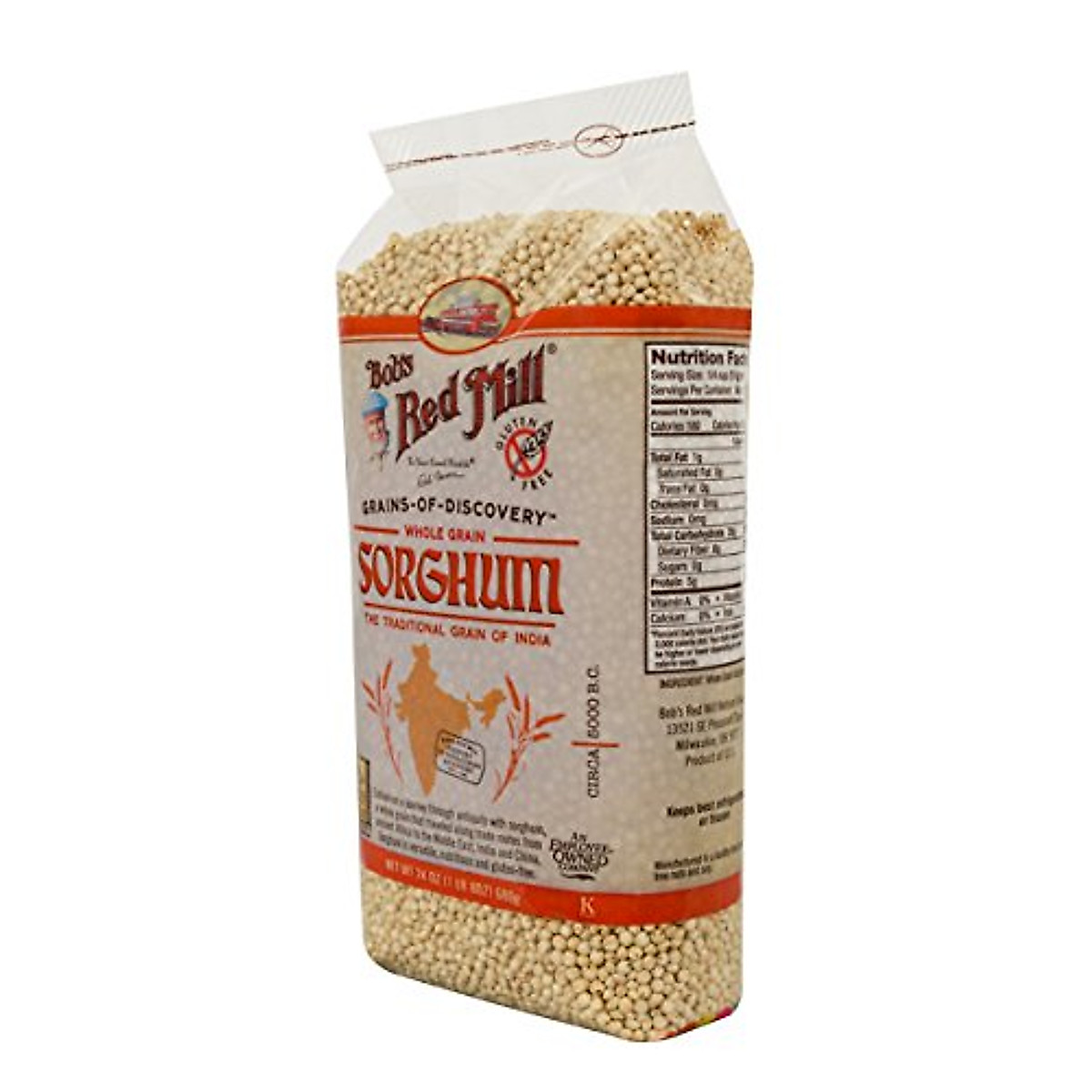 Bob's Red Mill 2531C244 Whole Grain Sorghum 24 Ounce