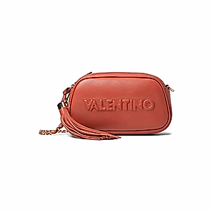 Valentino Bags by Mario Bella Embossed Brick Red One Size