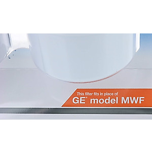 Refrigerator Water Filter (fits in place of GE model MWF) (Dual Pack)