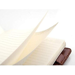 Journal B6 Notebook Creative Password Lock Journal PU Leather Combination Lock Diary Digital Password Locking Journal Diary Portable (Color : White)