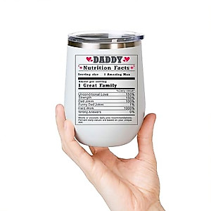 Don’t Mess with Daddyworld, You’ll Get Jurasskicked Tumbler, Nutrition Facts Gift for Father’s Day or Birthday