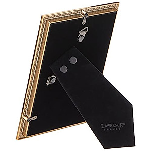 Lawrence Frames Lawrence Royal Designs 4x6 Turner Gold and Glitter Metal Picture Frame