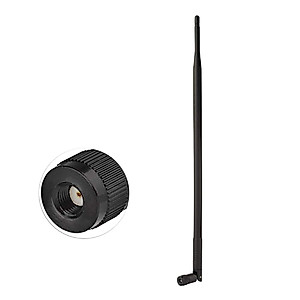 Superbat 900MHz 3G 4G Antenna 9Dbi External Omni Rubber Duck Antenna with RP-SMA Connector + RP-SMA Female to SMA Male Adapter for Router Security Camera Gateway Modem etc.