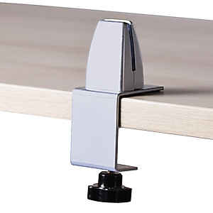 Fromann Office Desk Screen Partition Support Bracket Desk Divider Clamp Brackets Shelf Clip Holder Universal