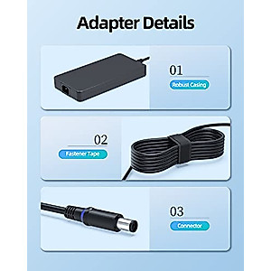 240W Alienware Laptop Charger for Dell Alienware Laptop - (UL Safety Certified Products)(Compatible with All 240W 180W AC Adapter)