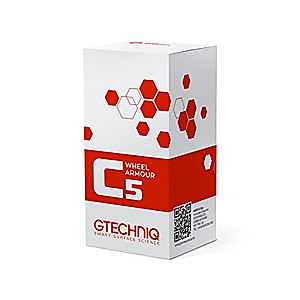 Gtechniq - C5 Wheel Armour - Long Term Protection for Wheels and Rims (1-2 Years), Repels Brake Dust and Contaminants, Safe on Brake Calipers, Withstands Temperatures up to 1112F (30 milliliters)