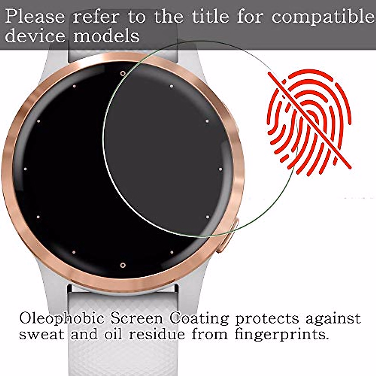 [3 Pack] Puccy Tempered Glass Screen Protector Compatible with Seiko 5 Sports SBSA029 Film Protectors Anti Scratch Bubble Free for Smartwatch