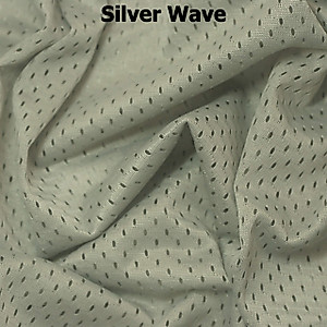 Beachfront Baby Wrap - Versatile Water & Warm Weather Baby Carrier | Made in USA with Safety Tested Fabric, CPSIA & ASTM Compliant | Lightweight, Quick Dry (Silver Wave, One Size)