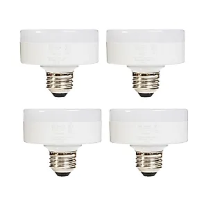 SLEEKLIGHTING E26 11W LED Puck Light Bulb Dimmable 2700K Warm White, 800lm, UL Listed - (4 Pack)
