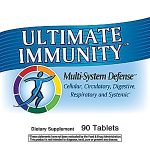 Nature's Way Systemwell Ultimate Immunity, Multi-System Support* with Vitamins C, A, & D, Zinc, and Selenium, 90 Tablets