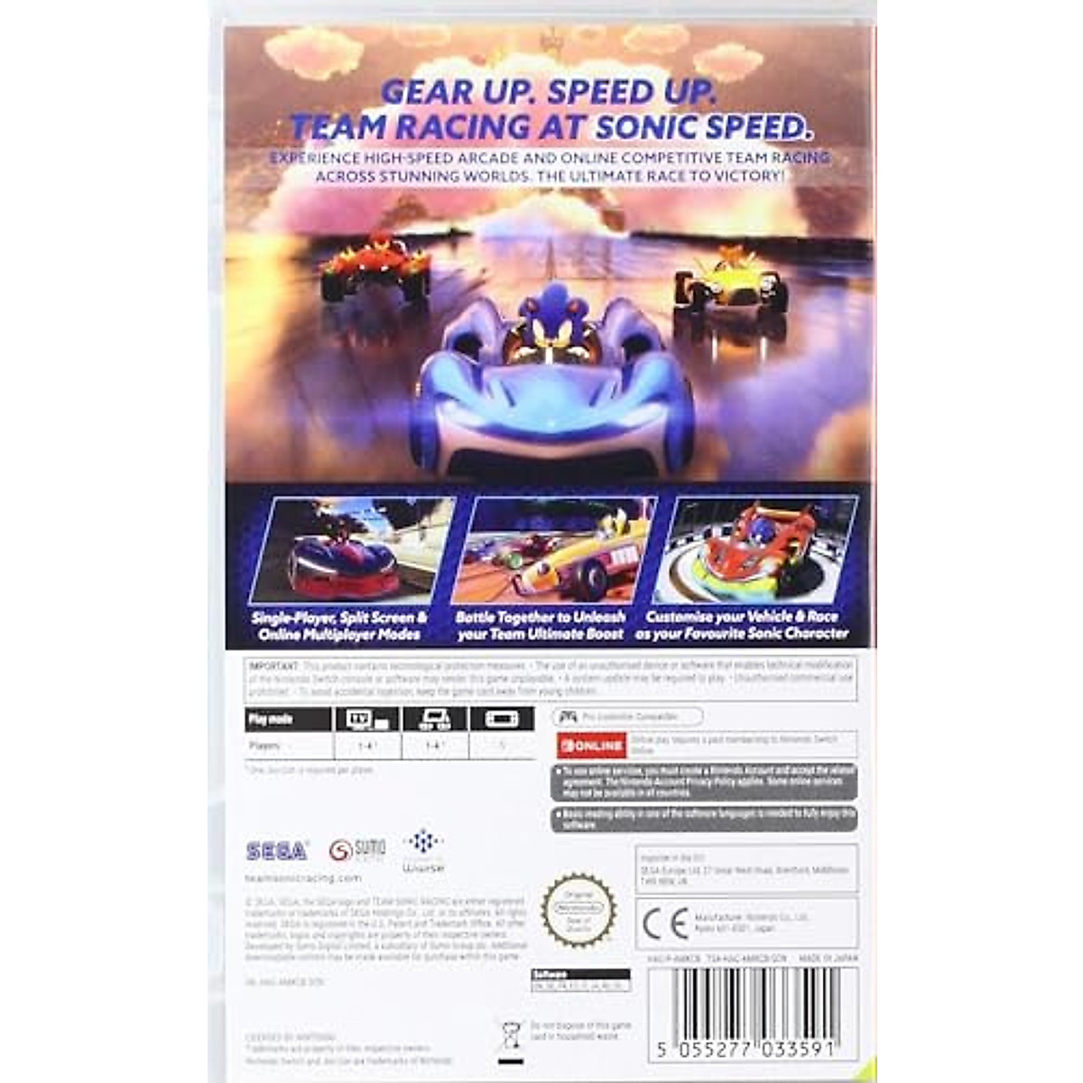 Team Sonic Racing (Nintendo Switch)