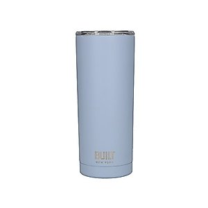 BUILT Stainless Steel Vacuum-Insulated Thermal Travel Cup, 565 ml (20 fl oz) - Arctic Blue