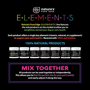 Nature's Pure Edge Milk Thistle Supplement with Real Chicken. Extra Strength Liver and Kidney Detox. Dogs and Cats Love The Taste. Kidney Stone Prevention and Allergy Relief. Large 85 gram jar!