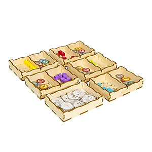 The Broken Token Game Organizer Compatible with Wingspan