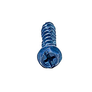 Wej-It Wej-Con Concrete Screws,1022 Heat Treated Carbon Steel, Blue R-Blocker Finish (3/16" x 1-1/4", Hex Head)