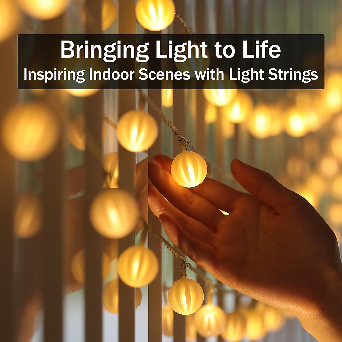 Battery Operated Globe String Lights Bedroom, 16ft 40 Classroom String Lights with Remote, Indoor Outdoor Bedtime Decorative String Lights for Camping Christmas Party Patio Wedding Gazebo Dorm Tent