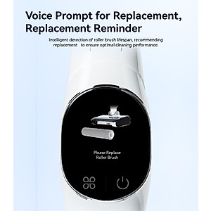 NARWAL Wet and Dry Vacuum High-Efficiency Microfiber Brush Roller (Model: S10 Pro)-Enhanced Dirt and Debris Pickup, Easy Maintenance