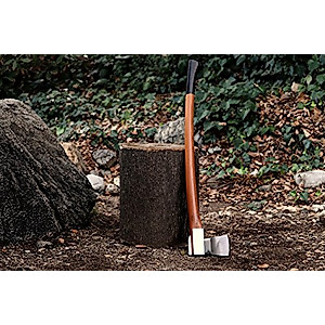 1844 Helko Werk Germany Vario 2000 Heavy Log Splitter - German Made Splitting Axe and Splitting Maul and Best Axe for Splitting Wood and Splitting Firewood Heavy Splitter - Head 6.5 lbs, Handle 36 in. (Heavy Log Splitter) #10058