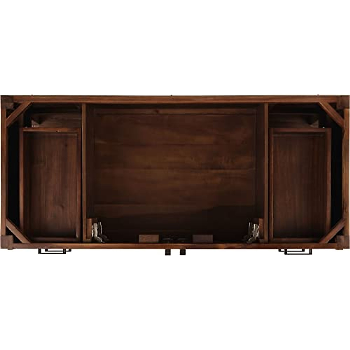Signature Hardware 953310-48-UM-0 Morris 48" Free Standing Single Vanity Set with Wood Cabinet, Vanity Top, and Oval Undermount Sink