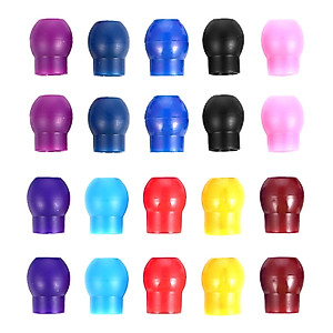 10 Pairs Ear Tip Ear Tips Soft-Sealing Earplug Ear Pieces Universal Earbud Replacement Plastic Parts Accessory