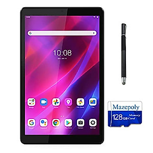 Lenovo Tab M8 Tablet, 8'' HD IPS Display, Android 11, Quad-Core Processor, 3GB Ram, 32GB Storage, Long Battery Life, SD Card Slot, Grey + Accessories, Gray