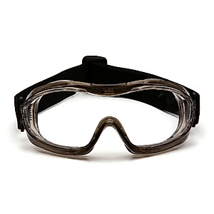 Pyramex Safety Products Low Profile Chemical Splash Goggles, Clear Anti-Fog Lens