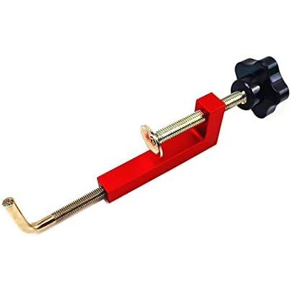 1/2Pcs Universal Fence Clamps Aluminium Alloy Clamp G Clip MultiFunctional Woodworking Fixing Tools (1pc Red)