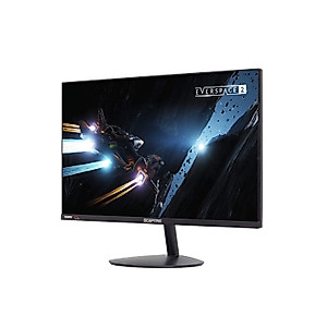 Sceptre 24" 75Hz Full HD 1080P LED Monitor HDMI VGA Build In Speakers, Brushed Black 2019 (E248W-19203RS)