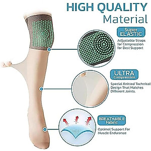 VIPUDA Pearl Moon Ionic Correction Lymphatic Detoxification Long Tube Silk Stockings (Skin*2)
