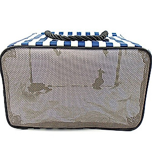 TINTON LIFE® Folding Quick Dry Shower Caddy Tote Bag with Mesh Bottom Waterproof Oxford Bath Organizer
