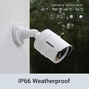 ANNKE 16CH 5MP Lite Security Camera System, H.265+ DVR Surveillance Video Recorder, 12x1080P IP66 Weatherproof Home CCTV Cameras, Easy Remote, Motion Alert, 85ft Night Vision, NO Hard Drive Included