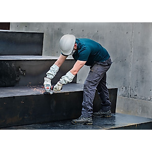 Bosch Professional 25x Expert R782 Prisma Ceramic X-LOCK Fibre Discs (for Steel, Stainless steel sheets, Ø 125 mm, Grit 80, Accessories Small Angle Grinder)